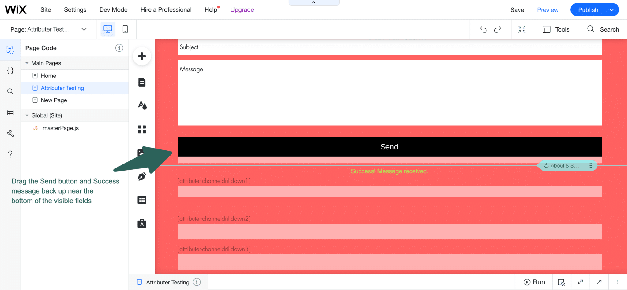 Add Hidden Fields to Wix Forms | Attributer