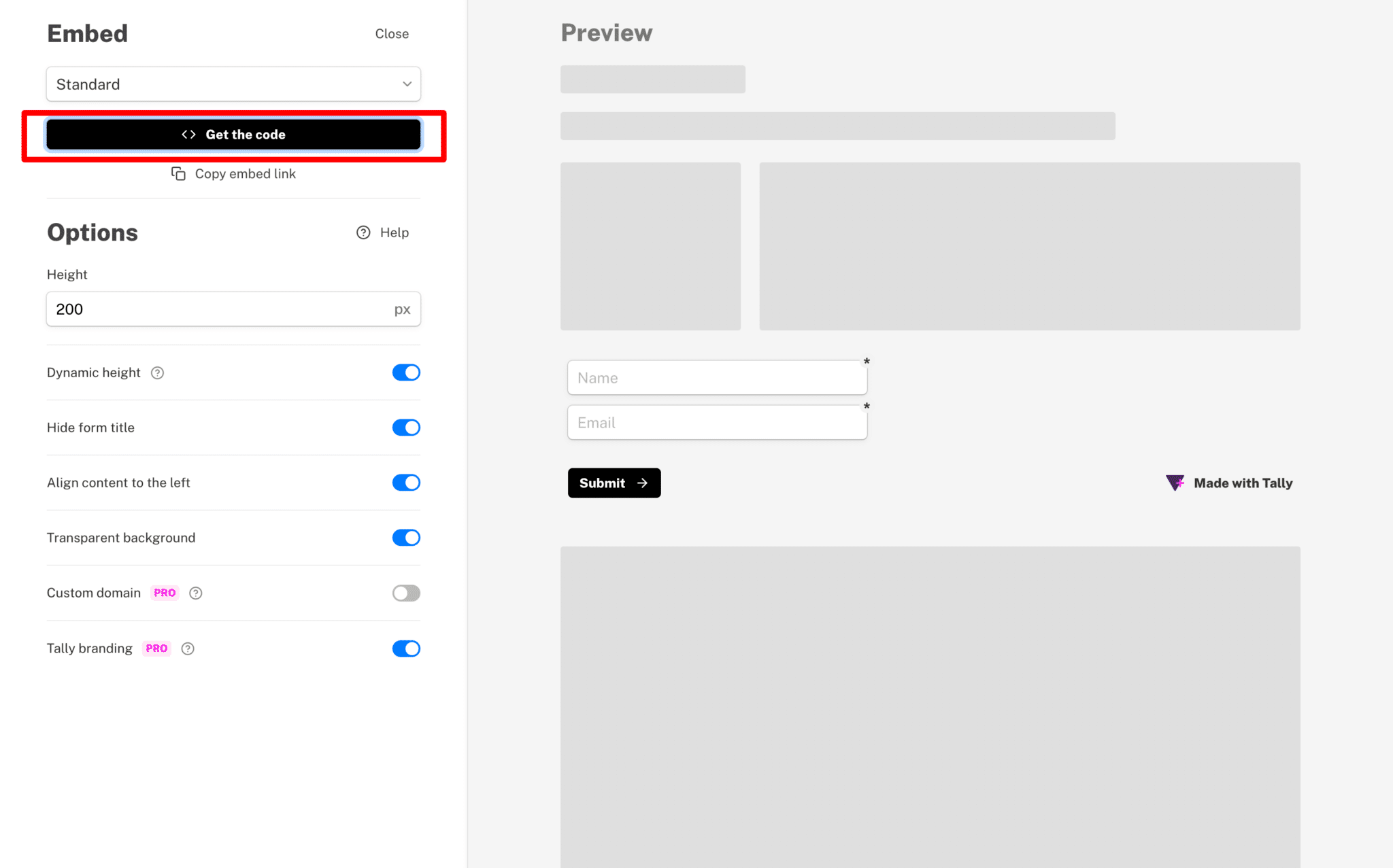 Add hidden fields to Tally Forms | Attributer