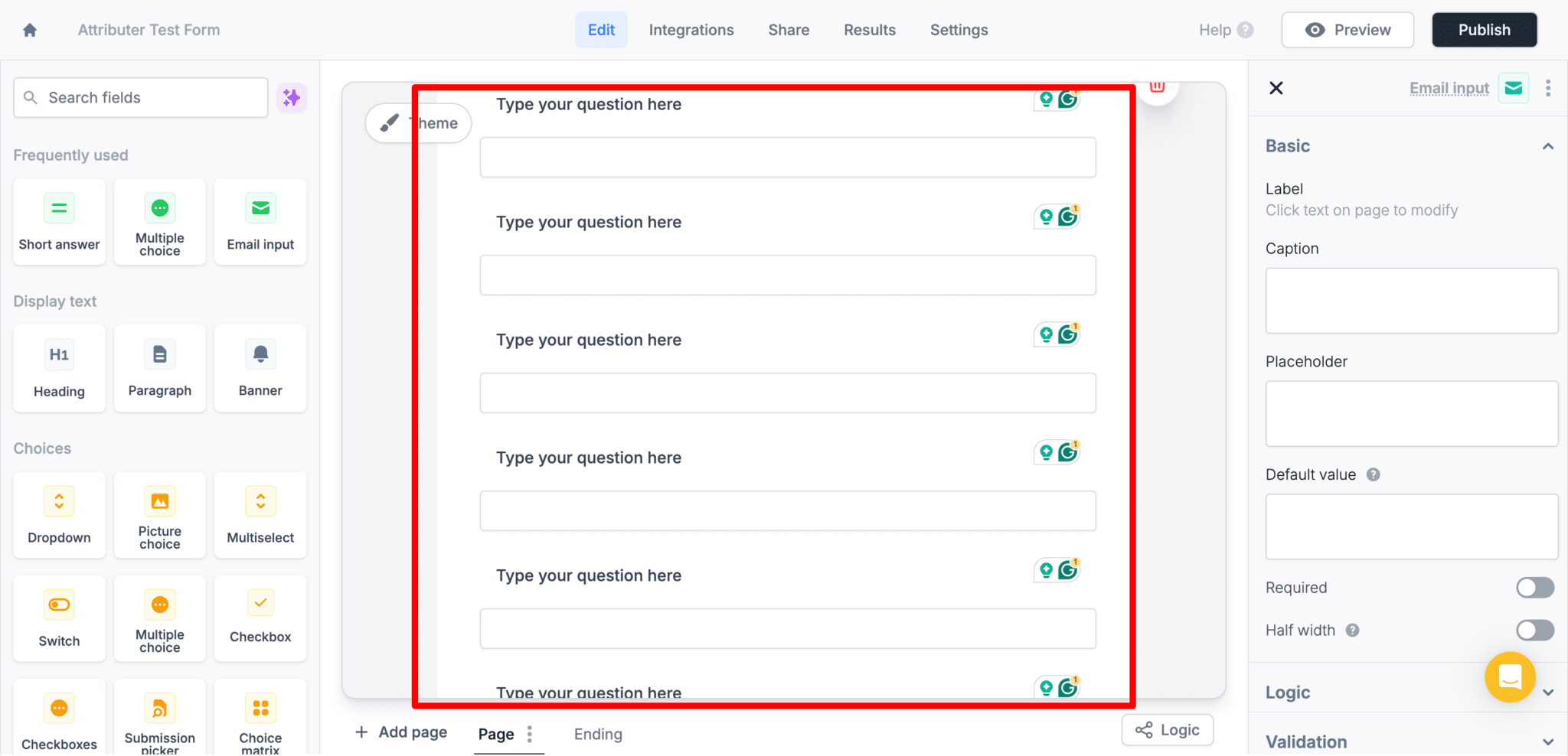 Add hidden fields to Fillout forms | Attributer