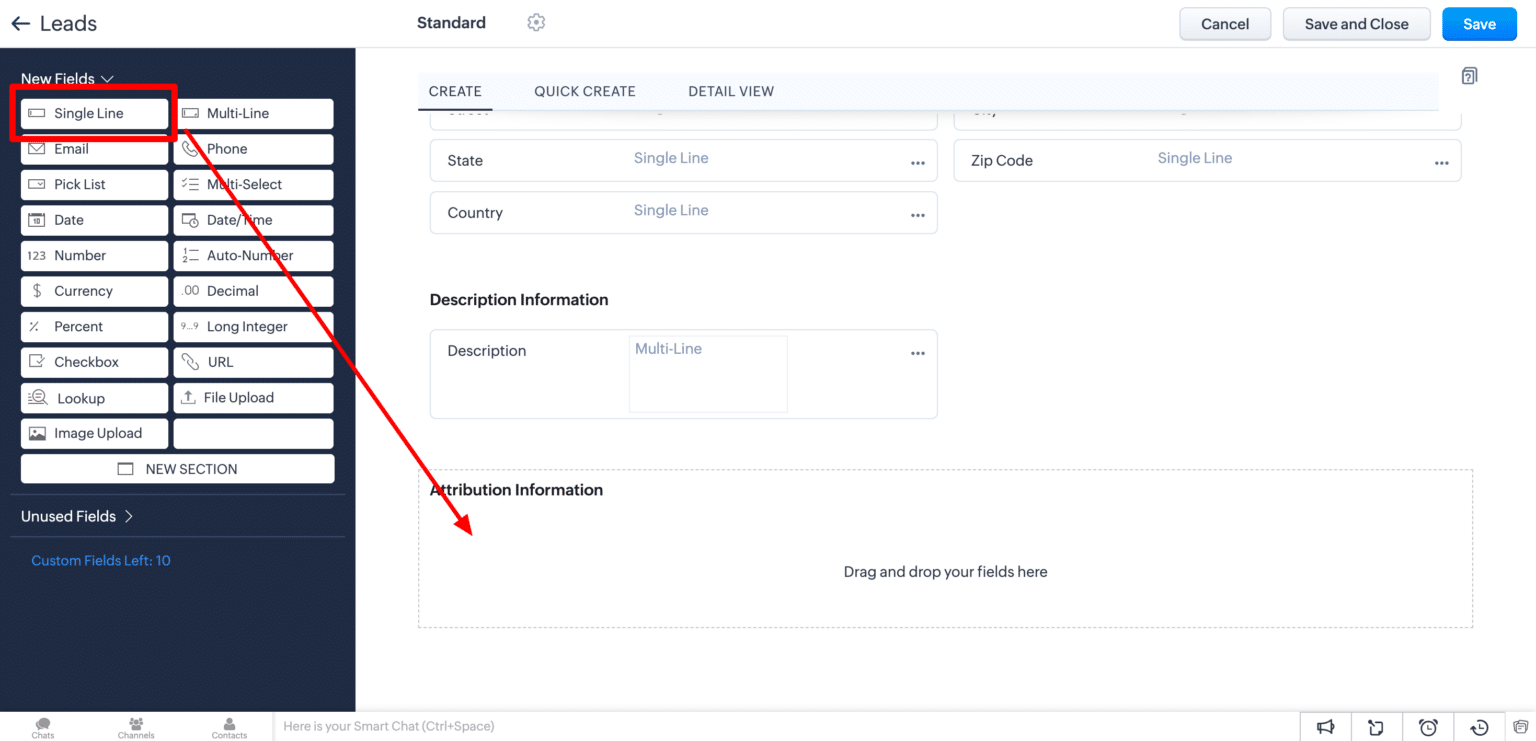Add hidden fields to Zoho CRM Webforms | Attributer